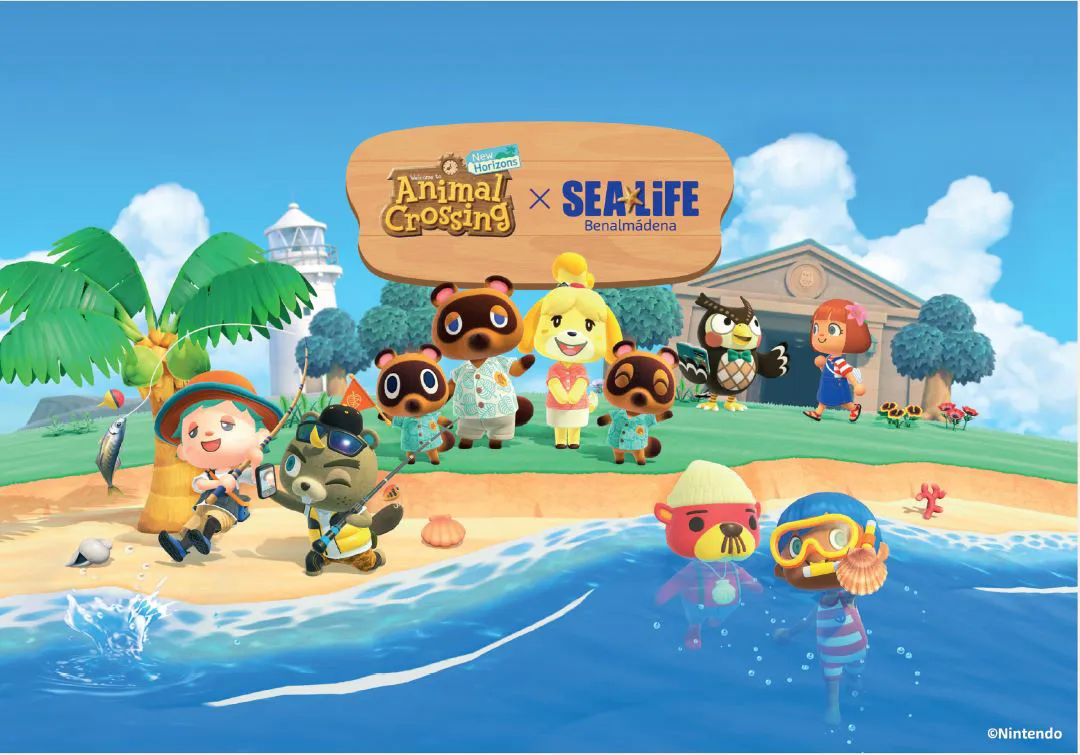Nintendo Animal Crossing New Horizons SEA LIFE BENALMADENA