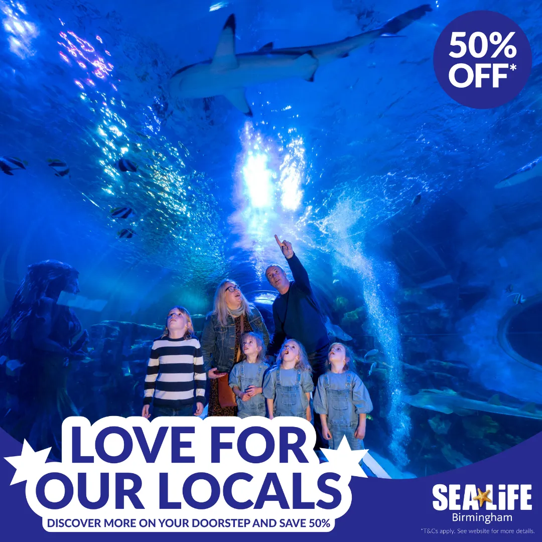 Plan a Visit | National SEA LIFE Centre Birmingham Aquarium