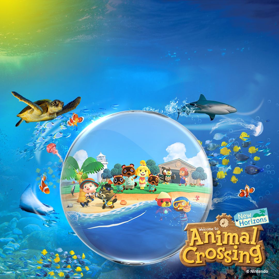 Animal Crossing Event at SEA LIFE London | Meet Tom Nook & Explore Sea ...