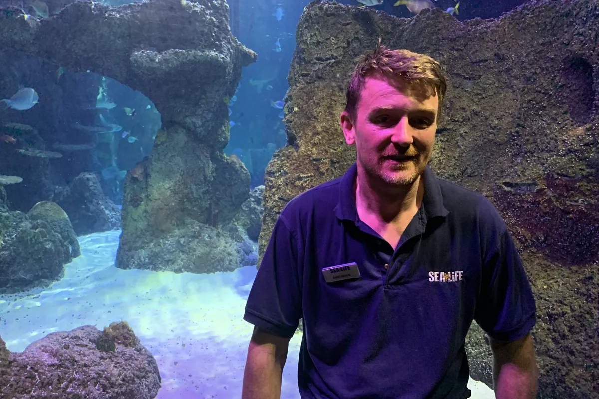 Meet our Aquarists | SEA LIFE Manchester Aquarium
