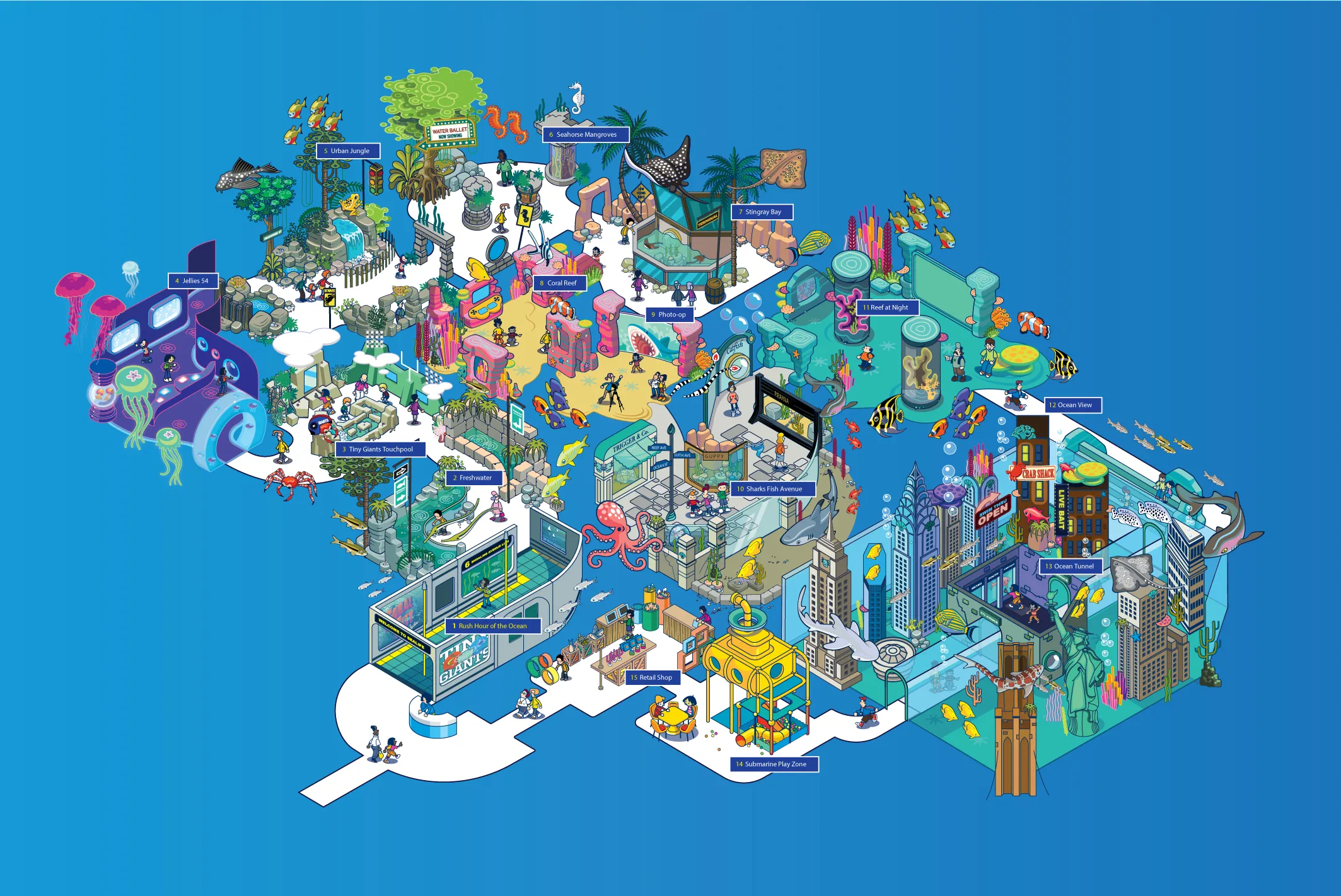 New Jersey Aquarium Exhibits | SEA LIFE Aquarium