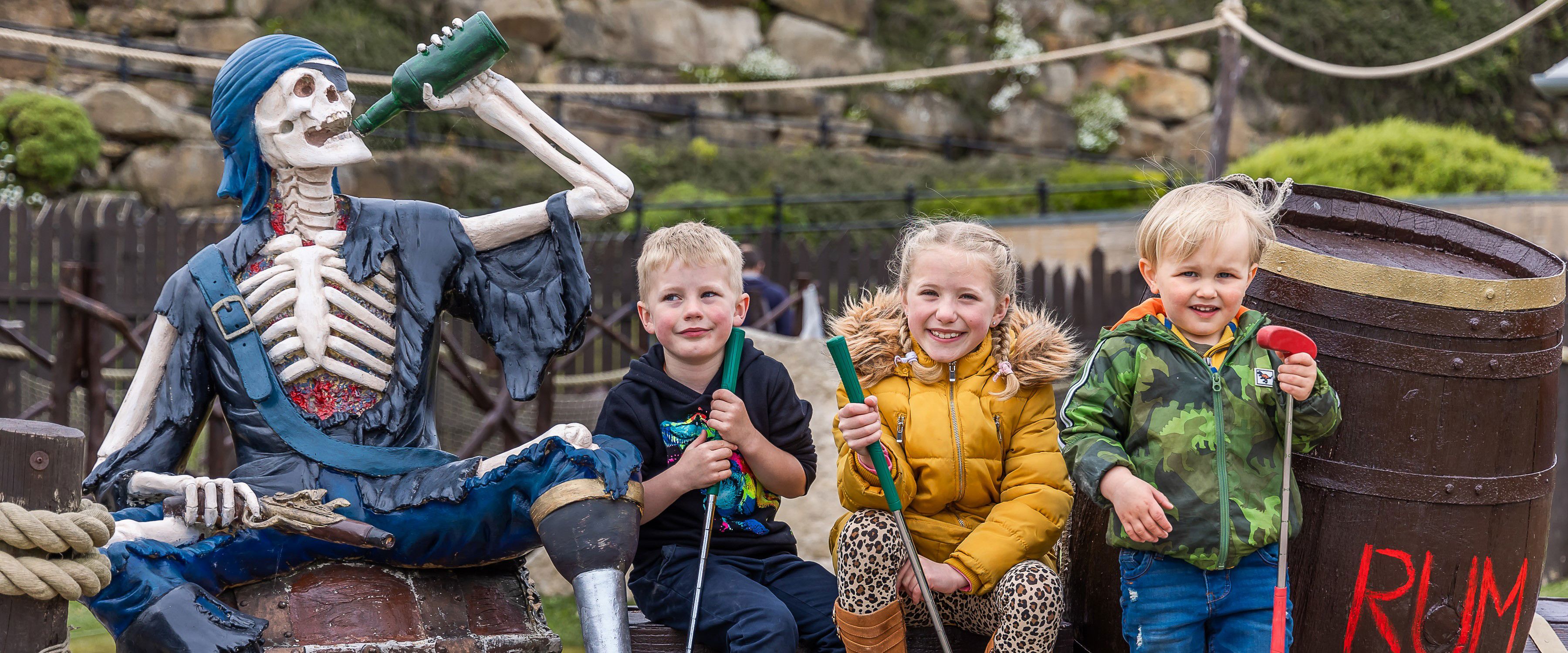 Pirate Adventure Mini Golf | SEA LIFE Scarborough