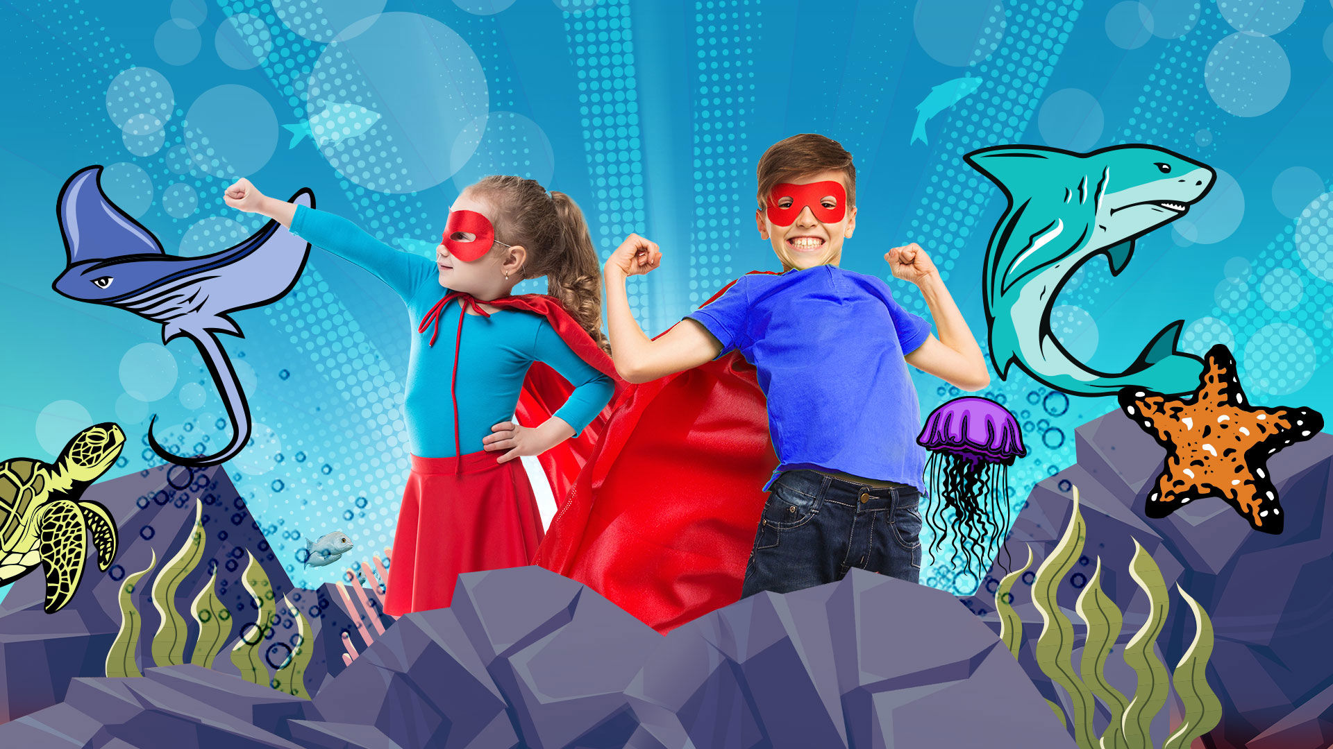 Underwater Superheroes at SEA LIFE Sunshine Coast
